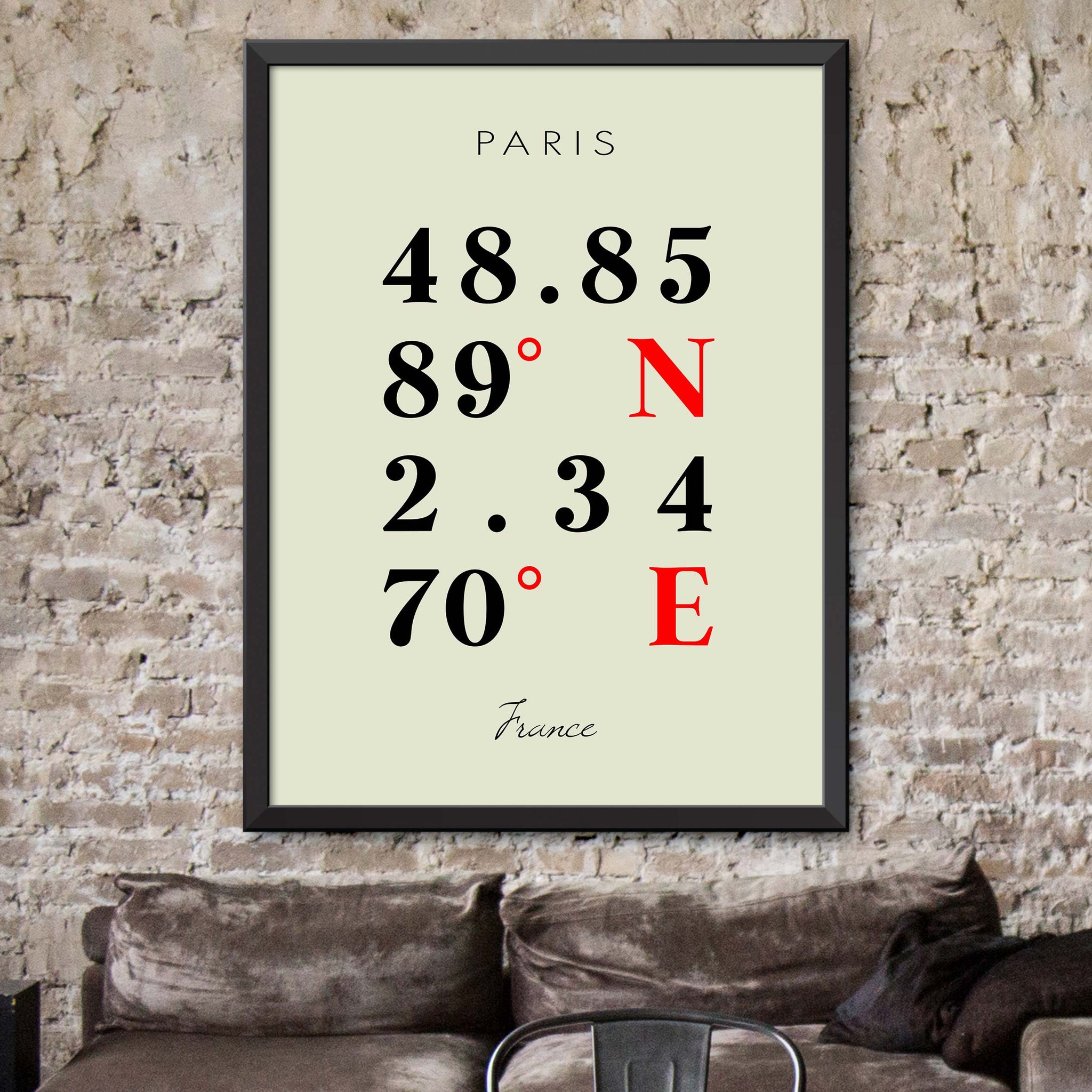 Paris Coordinate Map – Dormfuly